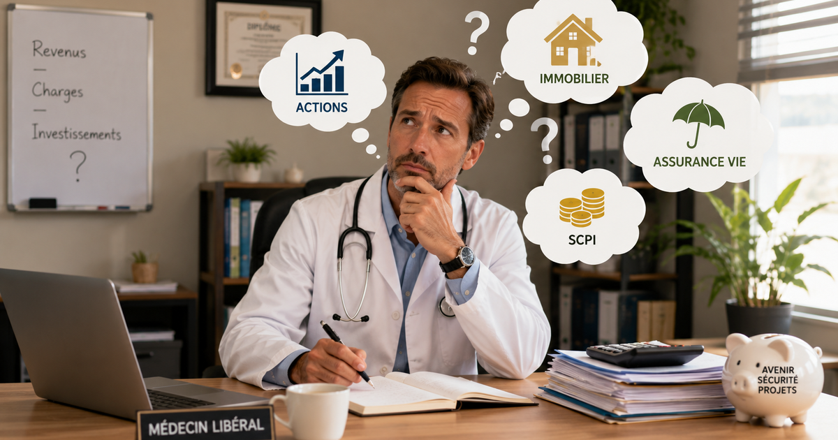 Je suis médecin libéral : où placer mon argent pour payer moins d'impôts